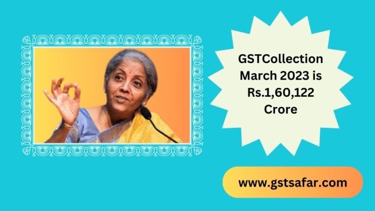 GST Collections – Monthly GST Revenue Data & Trends | GSTSafar