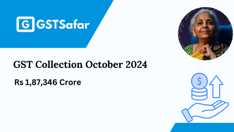 GST Collections – Monthly GST Revenue Data & Trends | GSTSafar