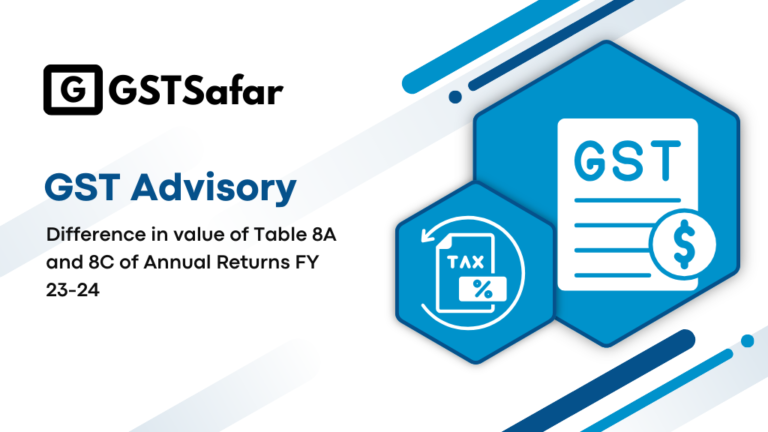 GST Advisory on Annual Returns for FY 2023-24