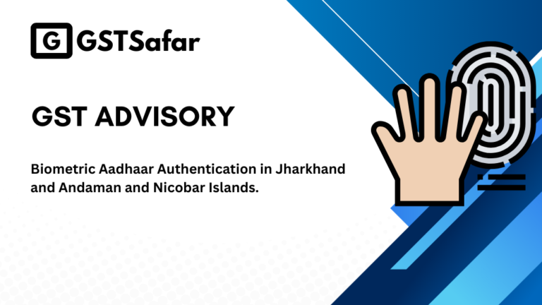 Biometric Aadhaar Authentication in Jharkhand and Andaman and Nicobar ...